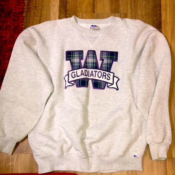 Russell Athletic | Sweaters | Vintage Sweater Gladiators | Poshmark